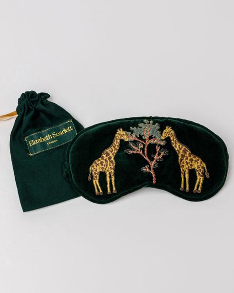 Elizabeth Scarlett Giraffe Forest Eye Mask – Jumping Bean